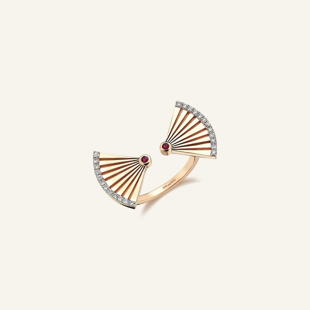 Ray Ruby Stone Ring – Sim and Roz